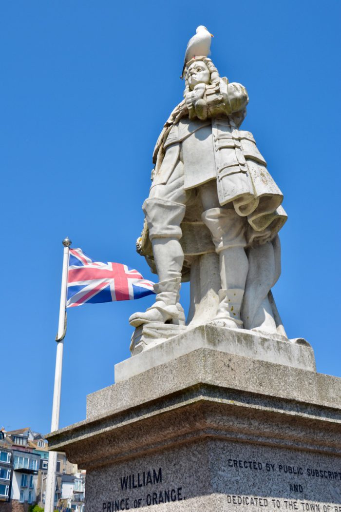 Ankerherz Blog Brixham Statue William Prince of Orange - 1