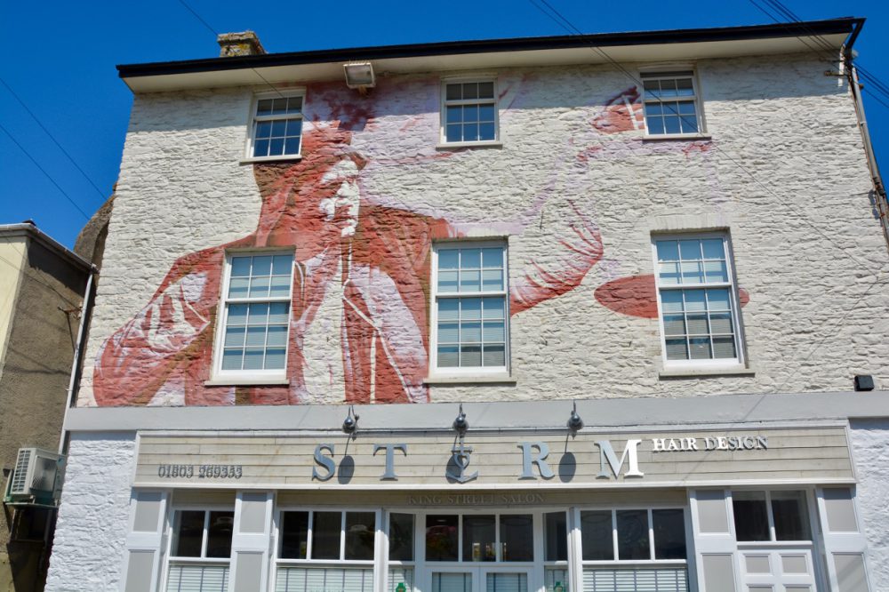Ankerherz Blog Brixham Very British Fischer Mural - 1
