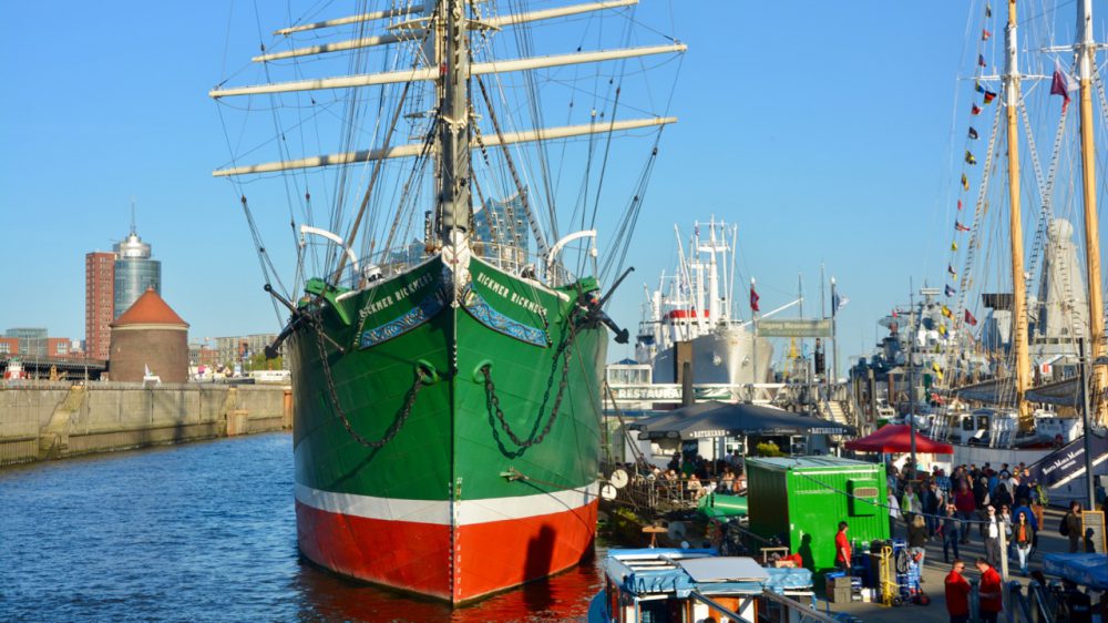 Hamburg-Tipp Rickmer Rickmers: Abenteuer unter Segeln