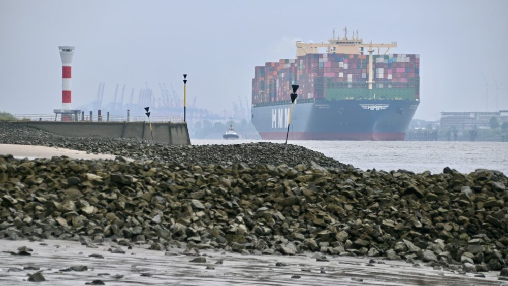 HMM Algeciras: Einer der größten Frachter der Welt in Hamburg erwartet